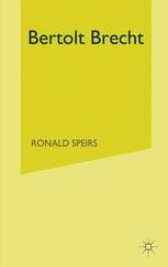Bertolt Brecht | Springer Nature Link (formerly SpringerLink)