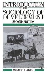 Introduction to the Sociology of Development | Springer Nature Link