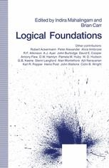 Logical Foundations: Essays in Honor of D. J. O’Connor | SpringerLink