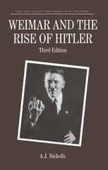 Weimar and the Rise of Hitler | SpringerLink