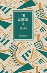 The Language of Drama | SpringerLink
