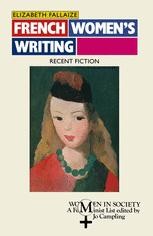 French Women's Writing: Recent Fiction | Springer Nature Link (formerly ...