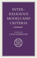 Inter-Religious Models and Criteria | SpringerLink