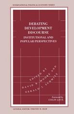 Debating Development Discourse: Institutional and Popular Perspectives ...