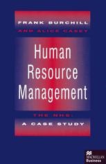 Human Resource Management: The NHS: A Case Study | Springer Nature Link