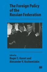 The Foreign Policy of the Russian Federation | SpringerLink