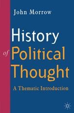History of Political Thought: A Thematic Introduction | Springer Nature ...