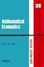 Mathematical Economics | SpringerLink