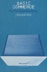 Basic Commerce for First Examinations | SpringerLink