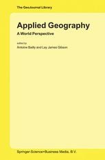Applied Geography: A World Perspective | Springer Nature Link (formerly ...