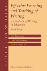 Effective Learning and Teaching of Writing: A Handbook of Writing in ...