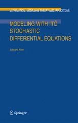 Modeling with Itô Stochastic Differential Equations | SpringerLink