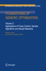 Foundations of Generic Optimization: Volume 2: Applications of Fuzzy ...