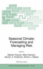 Seasonal Climate: Forecasting and Managing Risk | SpringerLink