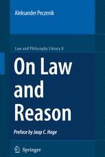 On Law and Reason | Springer Nature Link