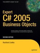 Expert C# 2005 Business Objects | SpringerLink