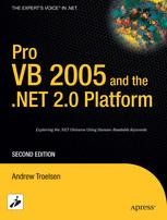 Pro VB 2005 and the .NET 2.0 Platform | SpringerLink