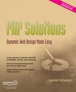PHP Solutions: Dynamic Web Design Made Easy | SpringerLink