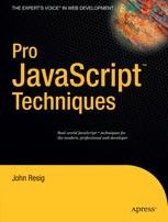 Pro JavaScript Techniques | SpringerLink