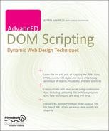 AdvancED DOM Scripting: Dynamic Web Design Techniques | SpringerLink
