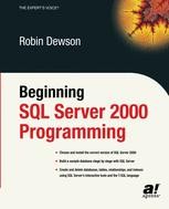 Beginning SQL Server 2000 Programming | SpringerLink