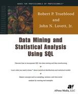 Data Mining and Statistical Analysis Using SQL | SpringerLink