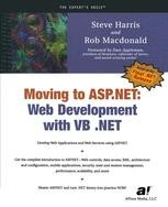 Moving To ASP.NET: Web Development with VB .NET | SpringerLink