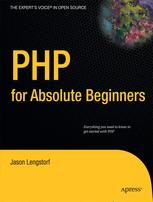 PHP for Absolute Beginners | SpringerLink