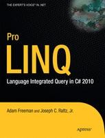 Pro LINQ: Language Integrated Query in C# 2010 | SpringerLink