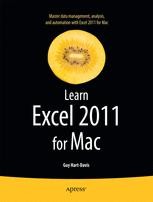 Learn Excel 2011 for Mac | SpringerLink
