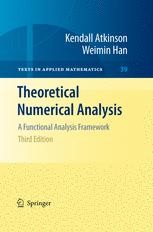 Theoretical Numerical Analysis: A Functional Analysis Framework | Springer Nature Link (formerly ...