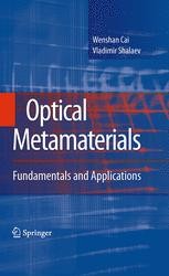 Optical Metamaterials: Fundamentals and Applications | Springer Nature ...