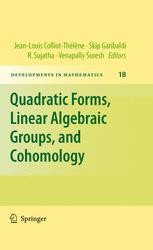 Quadratic Forms, Linear Algebraic Groups, and Cohomology | SpringerLink