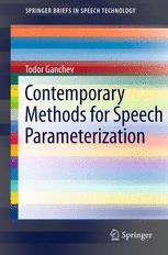 Contemporary Methods for Speech Parameterization | SpringerLink