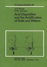 Acid Deposition and the Acidification of Soils and Waters | SpringerLink