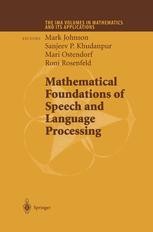 Mathematical Foundations of Speech and Language Processing | SpringerLink
