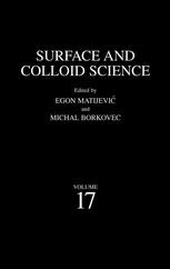 Surface and Colloid Science | SpringerLink