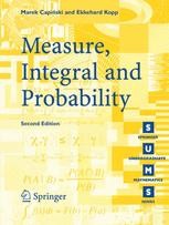 Measure, Integral and Probability | SpringerLink