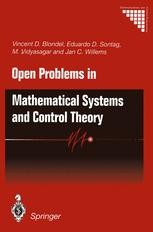 Open Problems in Mathematical Systems and Control Theory | SpringerLink