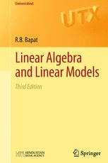 Linear Algebra and Linear Models | SpringerLink
