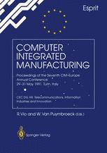 Computer Integrated Manufacturing: Proceedings of the Seventh CIM ...