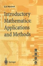 Introductory Mathematics: Applications and Methods | SpringerLink