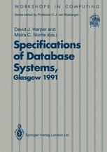 Specifications of Database Systems: International Workshop on ...