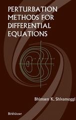 Perturbation Methods for Differential Equations | SpringerLink