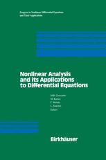 Nonlinear Analysis and its Applications to Differential Equations ...
