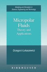 Micropolar Fluids: Theory and Applications | Springer Nature Link