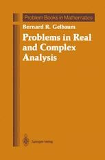 Problems in Real and Complex Analysis | SpringerLink