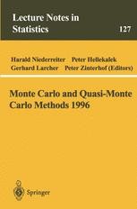 Monte Carlo and Quasi-Monte Carlo Methods 1996: Proceedings of a ...