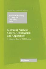 Stochastic Analysis, Control, Optimization and Applications: A Volume ...