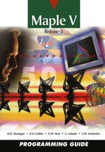 Maple V Programming Guide | SpringerLink